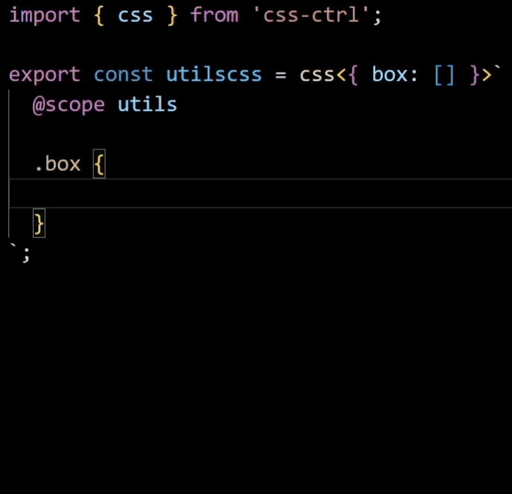 css-ctrl: Effortless CSS with flexibility and high performance.